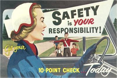 'Safety Is Your Responsibility' Giclee Print | AllPosters.com