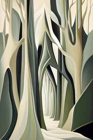 'Sage Trees' Posters - Lea Faucher | AllPosters.com