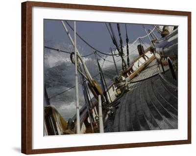'Sailboat in Rough Water, Ticonderoga Race' Photographic Print ...