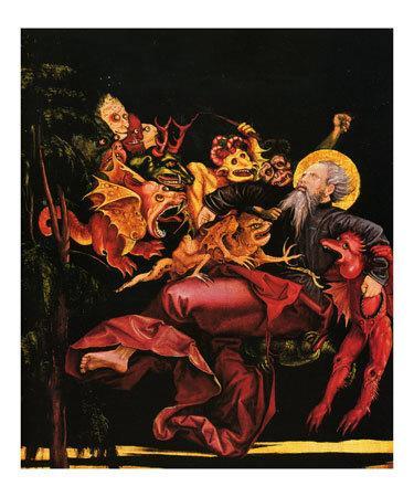 'Saint Anthony Tormented by the Demons, c.1520' Art | AllPosters.com
