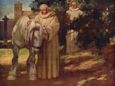 ''Saint Columba and the White Horse', 1912' Giclee Print - Unknown ...