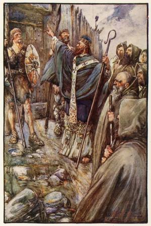 'Saint Columba' Giclee Print - Joseph Ratcliffe Skelton | AllPosters.com