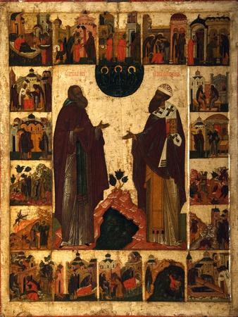 Saint Cyril of White Lake and Saint Cyril of Alexandria, Second half of ...