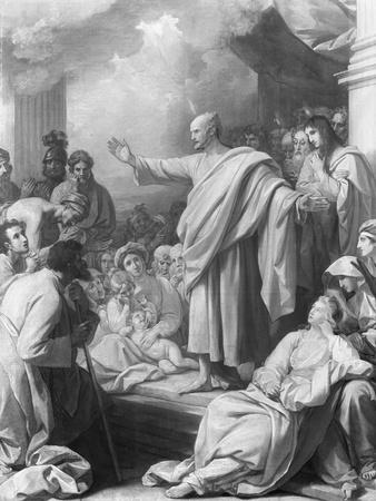 'Saint Paul Preaching to Corinthians' Giclee Print | AllPosters.com