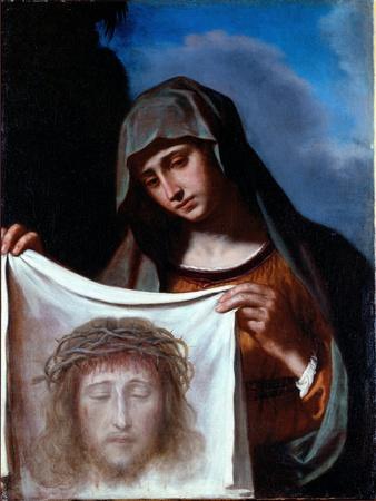 'Saint Veronica. the Holy Veil Represents the Face of Christ Whose ...