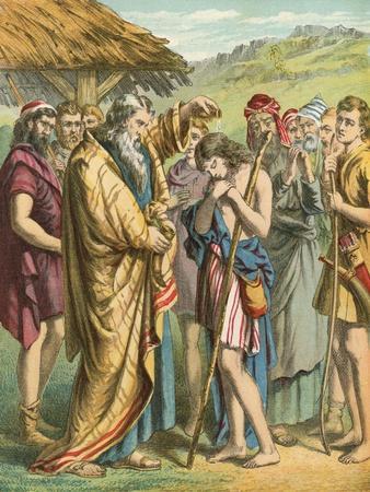 'Samuel Anointing David King of Israel' Giclee Print | AllPosters.com