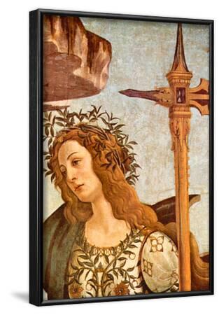 'Sandro Botticelli Minerva and the Centaur Detail Art Print Poster ...