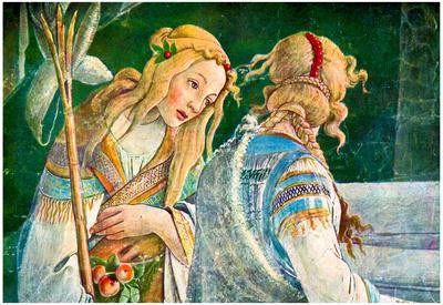 'Sandro Botticelli Sistine Chapel The Youth of Moses Detail 2 Art Print ...