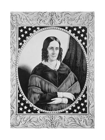 'Sarah Polk, First Lady' Giclee Print - Science Source | AllPosters.com