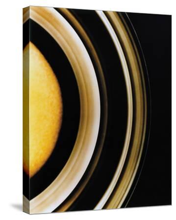 'Saturn Rings' Stretched Canvas Print | AllPosters.com