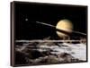 'Saturn Seen from the Surface of its Moon, Rhea' Photographic Print ...