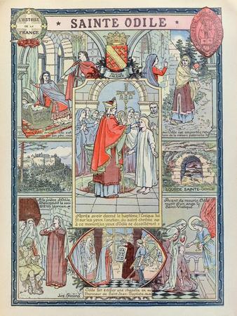 'Scenes from the Life of St. Odile' Giclee Print | AllPosters.com
