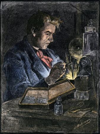 'Science and Scientists: Thomas Alva Edison (1847-1931), American ...