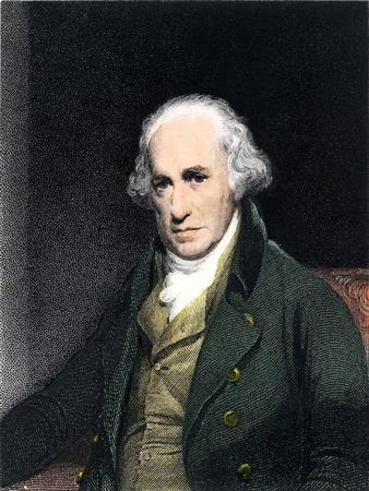 'Sciences and Scientists: Portrait of James Watt (1736 - 1819) Scottish ...