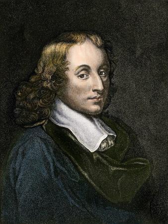 'Sciences and Scientists: Presume Portrait of Blaise Pascal (1623-1662 ...