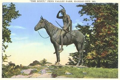 'Scout Statue, Kansas City, Missouri' Art | AllPosters.com
