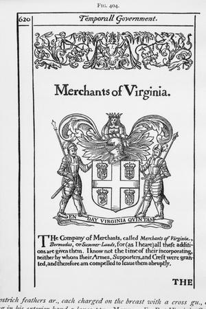 'Seal of Merchant's Company of Virginia' Giclee Print | AllPosters.com