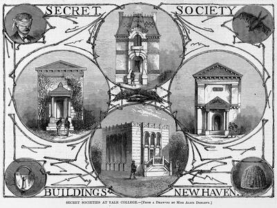 'Secret Societies at Yale College.' Giclee Print | AllPosters.com