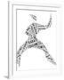 'Karate Pictogram On White Background' Posters - seiksoon | AllPosters.com