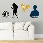 'Seinfeld RoomScapes Wall Decals (22" x 34")' Wall Decal | AllPosters.com