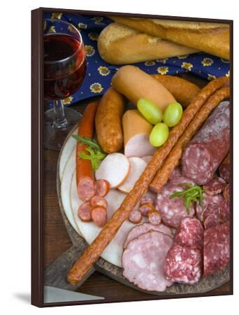 'Selection of French Meat and Saunited States of Americages, France ...