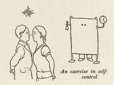 'Self-Control' Posters - William Heath Robinson | AllPosters.com