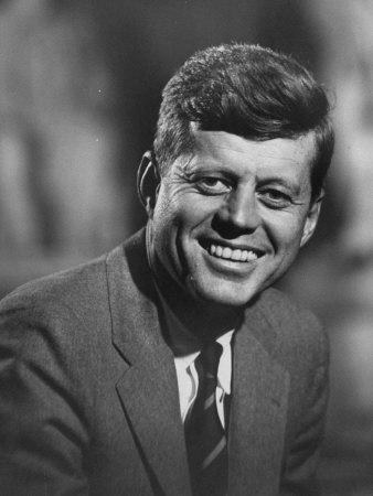 'Senator John F. Kennedy Close-Up During Campaign' Photographic Print ...