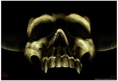 'Shadow Skull' Prints - Tom Wood | AllPosters.com