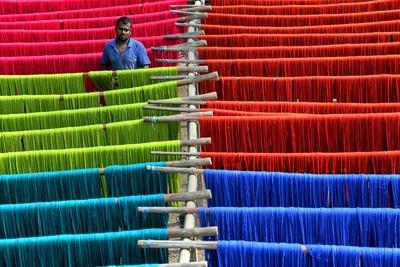 'Thread Drying3' Photographic Print - Shaibal Nandi | AllPosters.com