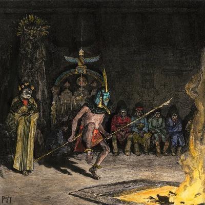 'Shalako Ceremonial, a Night Ritual Ceremony of Masque Dances and Songs ...