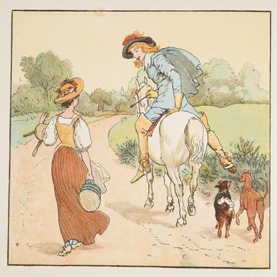 'Shall I Go with You My Pretty Maid? , from the Hey Diddle Diddle ...