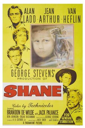 'Shane, 1953, Directed by George Stevens' Giclee Print | AllPosters.com