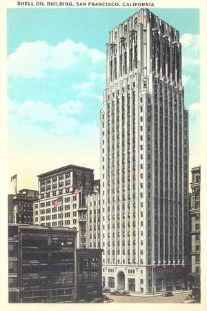 'Shell Oil Building, Downtown, San Francisco, California' Art ...