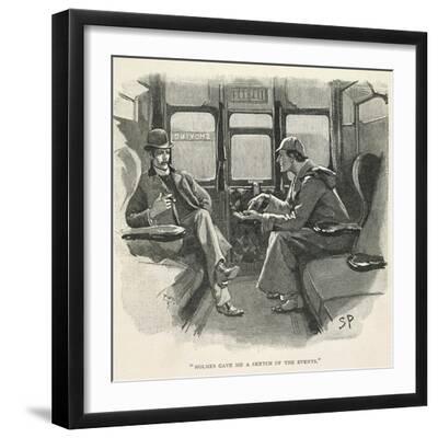 'Sherlock Holmes and Dr. Watson' Giclee Print - Sydney Pager ...