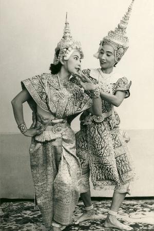 'Siamese Temple Dancers' Print | AllPosters.com