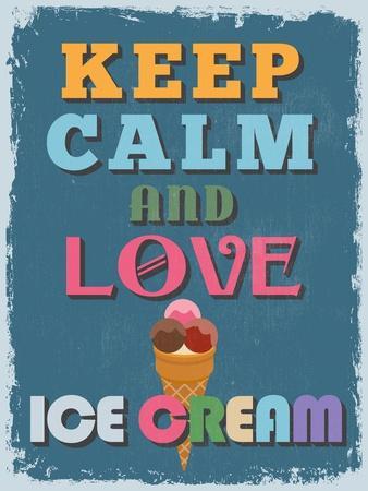 'Retro Vintage Motivational Quote Poster. Vector Illustration' Prints ...