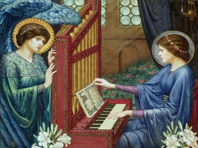 Saint Cecilia (Oil on Canvas) Giclee Print - Sidney Meteyard ...