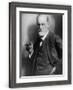 'Sigmund Freud, Founder of Psychoanalysis, Smoking Cigar' Premium ...