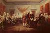 'Signing the Declaration of Independence, 4th July 1776, C.1817' Giclee ...