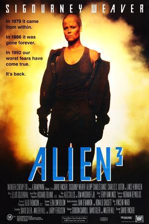 'SIGOURNEY WEAVER. "Alien 3" [1992], directed by DAVID FINCHER ...