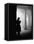 'Silhouette of Man Lighting Pipe' Photographic Print | AllPosters.com