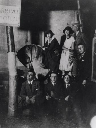 'Simone Breton, Gala Eluard Max Ernst Andre Breton Robert Desnos Paul ...