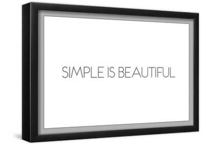 'Simple Is Beautiful' Posters | AllPosters.com