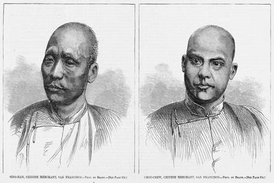 'Sing-Man, Chinese Merchant, San Francisco. (Photo); Chow Chew, Chinese ...