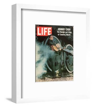 'Singer Johnny Cash, November 21, 1969' Premium Photographic Print ...