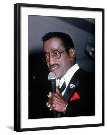 'Singer Sammy Davis Jr' Premium Photographic Print - Ann Clifford ...