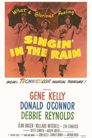 Singing In The Rain Movie Poster