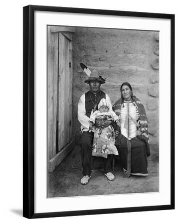 'Sioux Family, C1908' Photographic Print - Edward S. Curtis ...