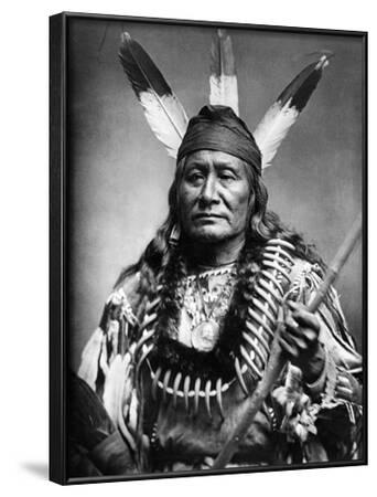 'Sioux Man, C1890' Photographic Print | AllPosters.com