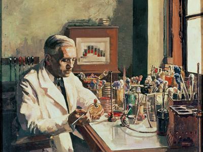 'Sir Alexander Fleming (1881-1955), the Discoverer of Penicillin ...